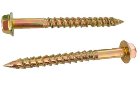 六角フランジ木ネジアンブララスレッド-Haiyanbolt.com