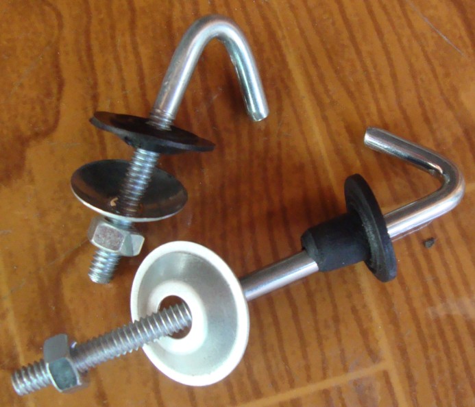 Jボルトフック、ワッシャー、ナット、ゴムセット付き-Haiyanbolt.com